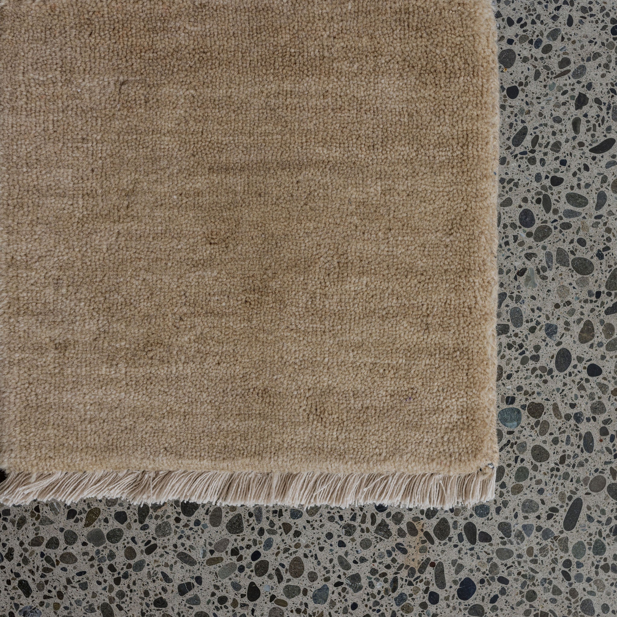 Putty Wool Floor Rug - Corcovado